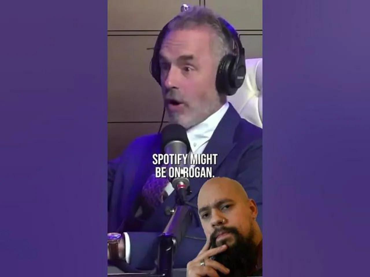 Jordan Peterson Can Joe Rogan Be Cancelled? #shorts
