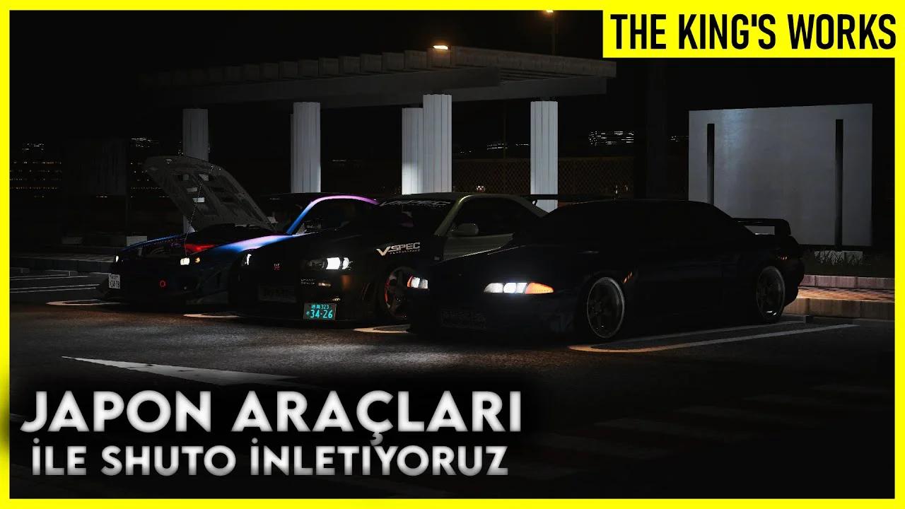 Assetto Corsa - Japon Araçları İle Shuto İnletiyoruz | (Polis Yoktu)