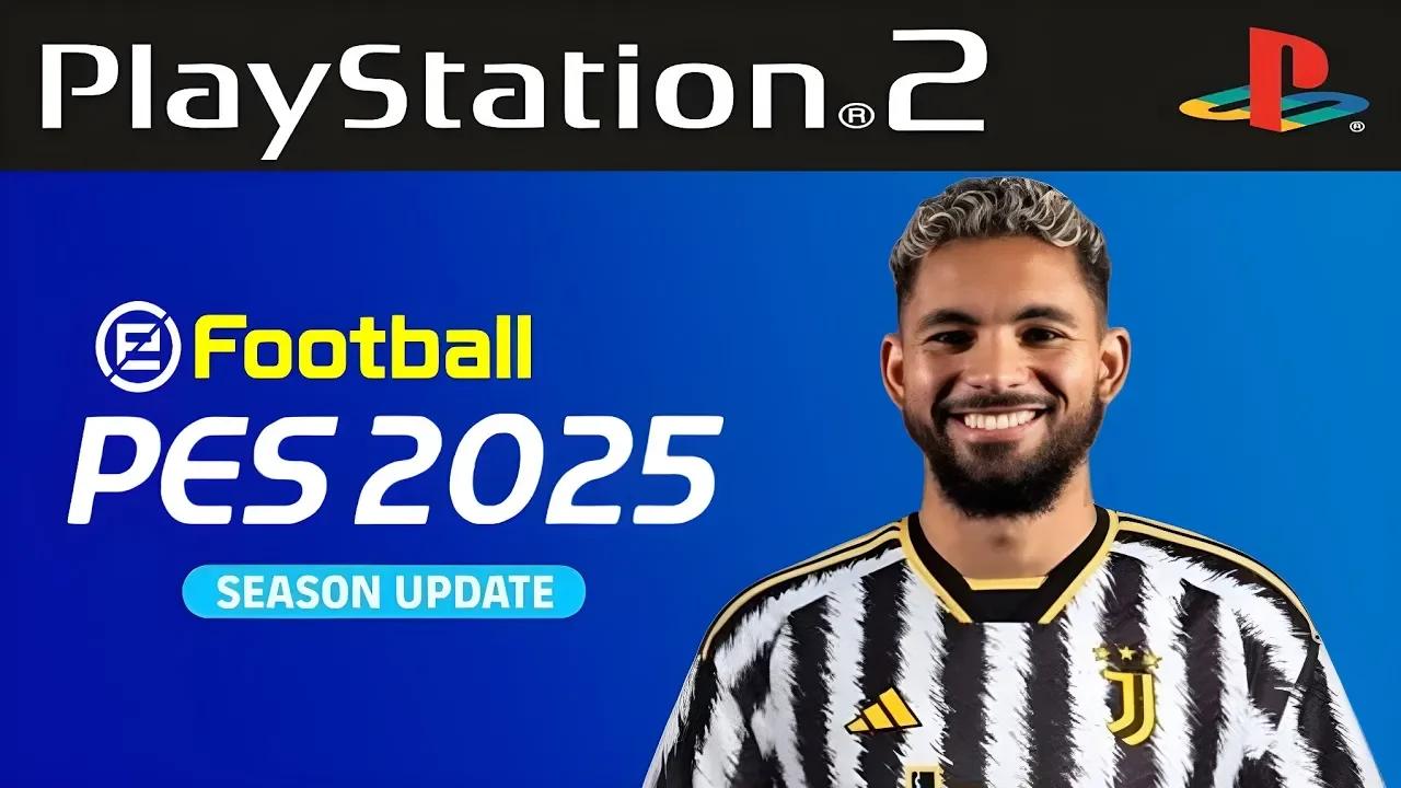 PES 2025 PS2 ISO ATUALIZADO EFOOTBALL DOWNLOAD