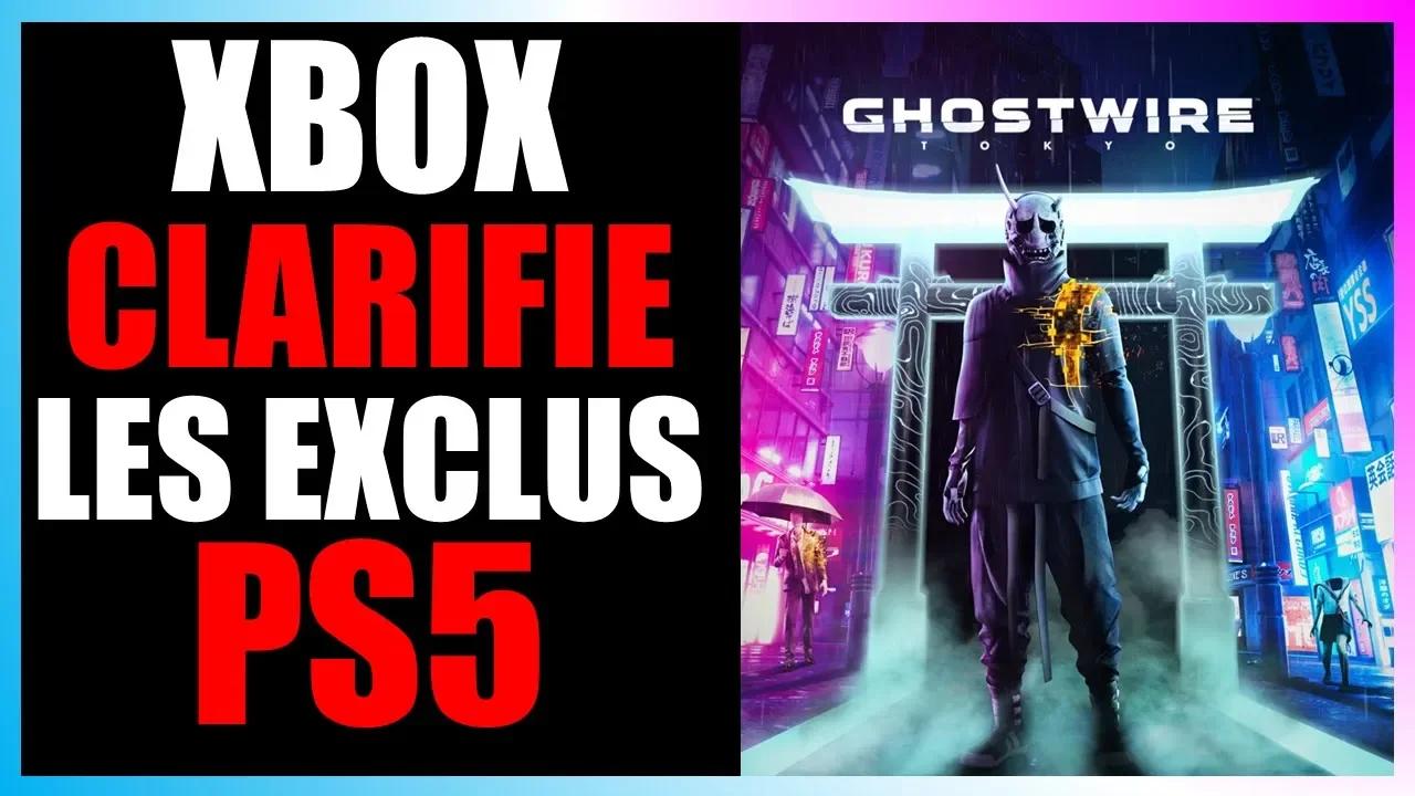 MICROSOFT CLARIFIE LE FUTUR DES EXCULSIVITÉS PS5
