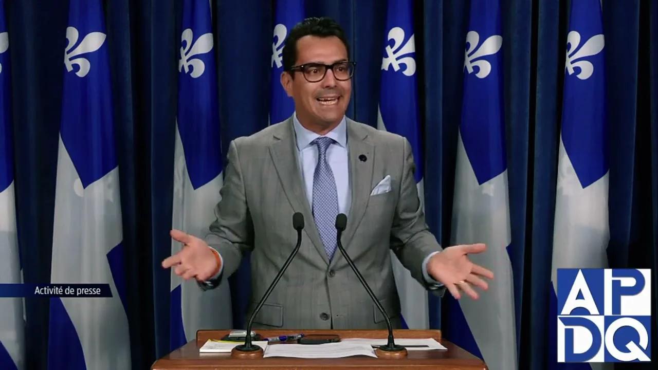 9 oct 2024 - Point de presse du PLQ avec Derraji