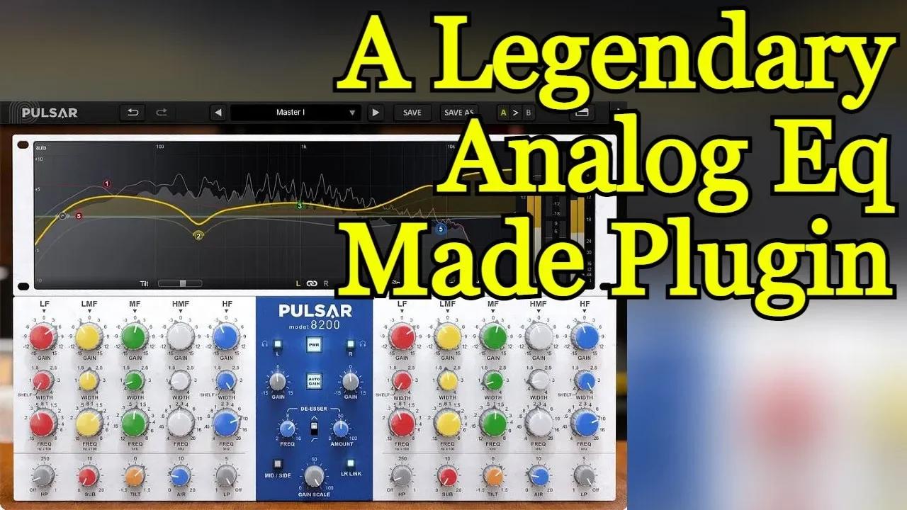 The Legendary GML 8200 Parametric Eq Emulation by Pulsar Audio - 8200 ...