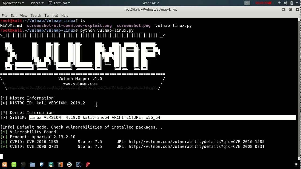 Vulmap - Online Local Vulnerability Scanners Project