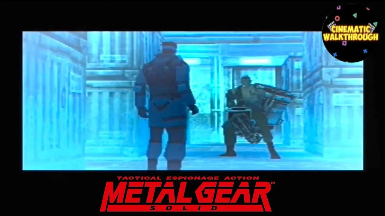 Metal Gear Solid Vulcan Raven second battle PSX ITA