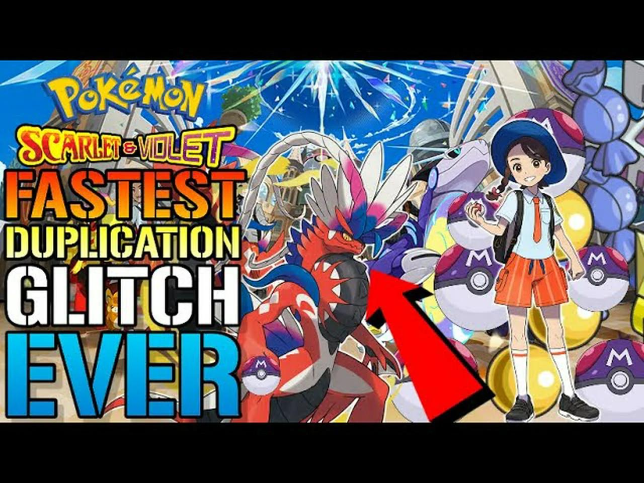 Pokemon Scarlet Violet New DUPLICATION GLITCH Super FAST Dupe