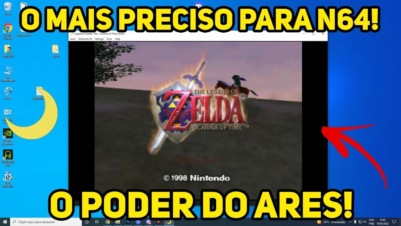 ARES SE TORNA O MAIS PRECISO EMULADOR DE NINTENDO 64! ARES V128 É O ...
