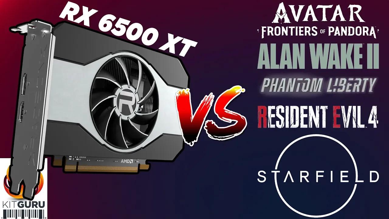 RX 6500 XT Revisit - 1080p Low settings benchmark!