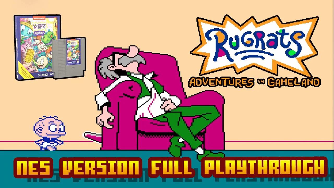 𝗡𝗜𝗡𝗧𝗘𝗡𝗗𝗢 𝗡𝗘𝗦 𝗡𝗘𝗪 𝗚𝗔𝗠𝗘 - Rugrats: Adventures in Gameland - Full Playthrough