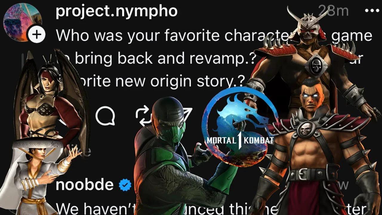 Mortal Kombat 1 Ed Boon Talks New Character That Hasn't Been Announced ...