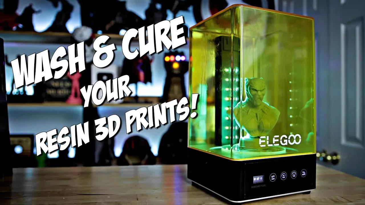 ELEGOO Mercury Plus 2 in 1 Washing and Curing Machine Review | Resin 3D ...