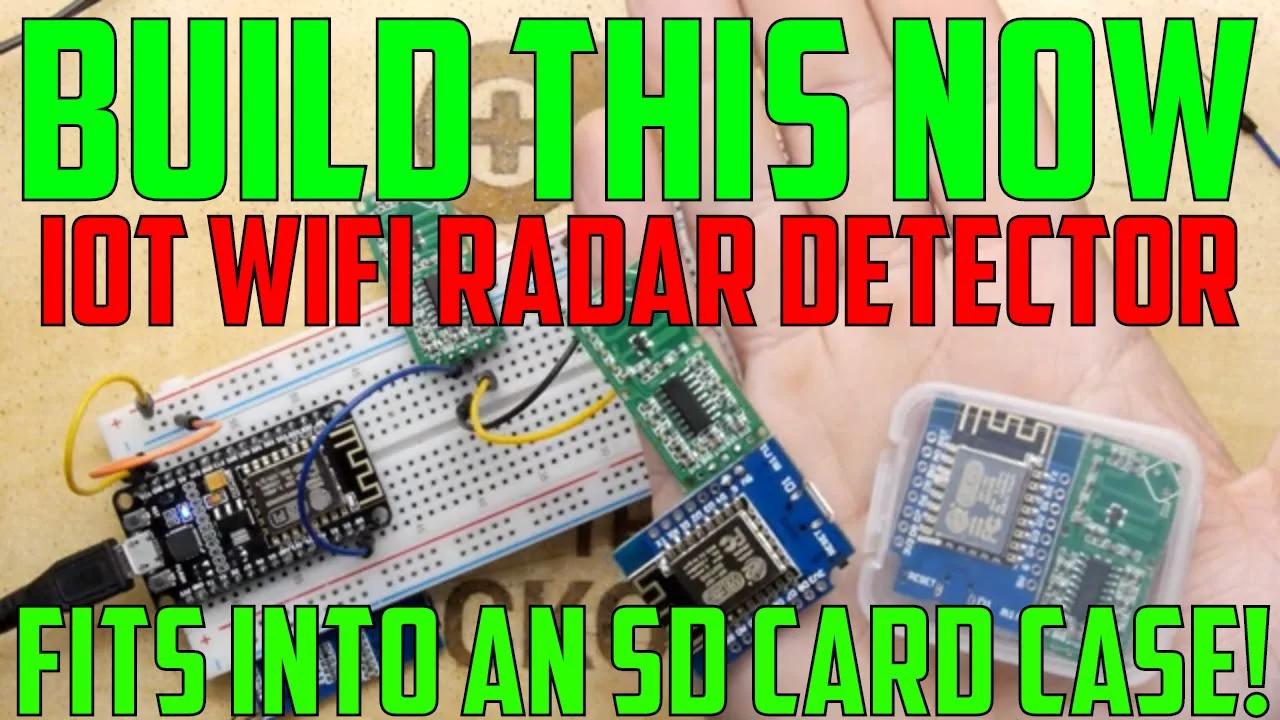 Build Your Own Wifi IOT Microwave Radar Occupancy Sensor