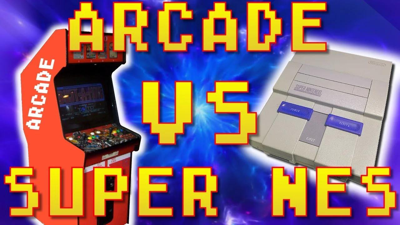 Arcade vs. Super Nintendo! *24 GAMES* Covered!