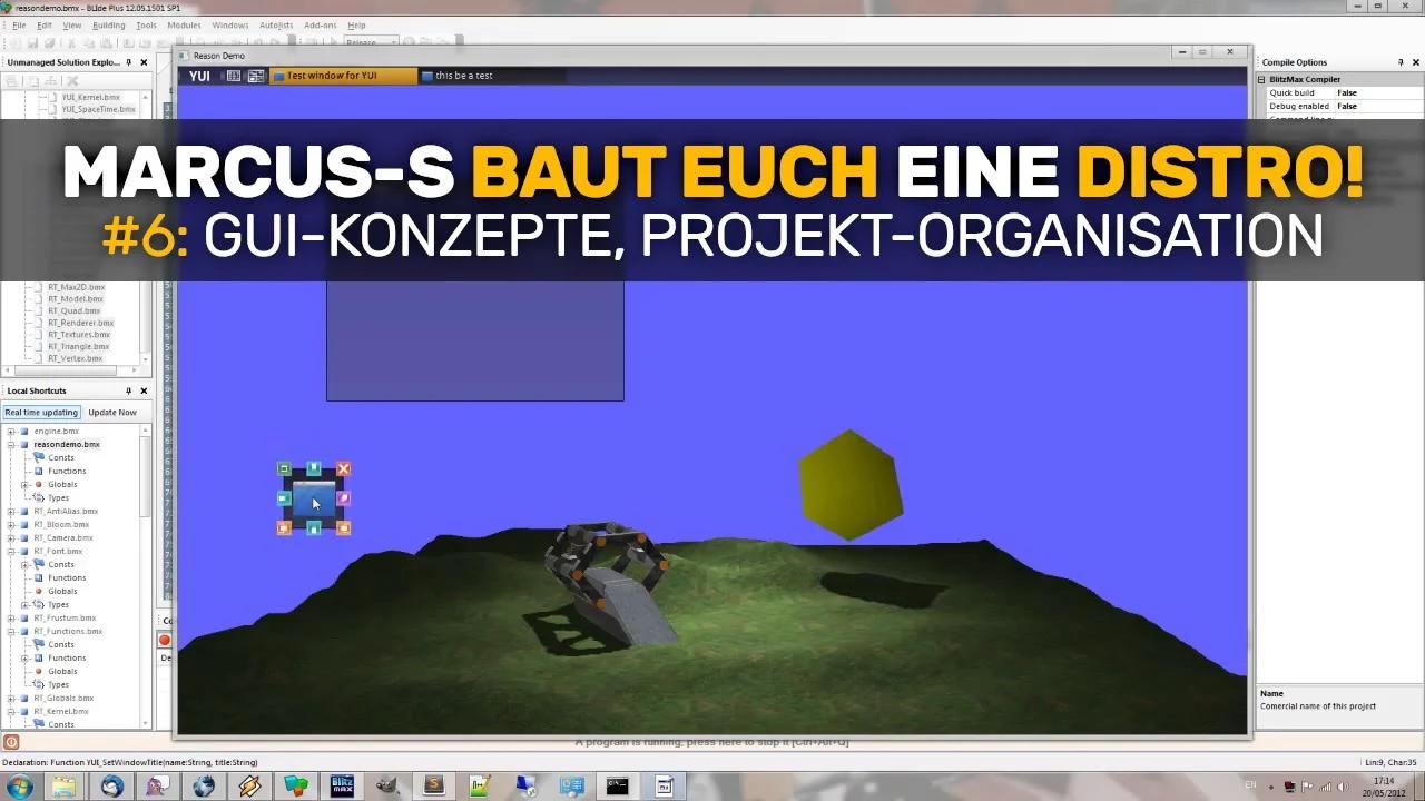 marcus-s baut EUCH eine Distro #6: GUI-Konzepte, Projekt-Organisation ...