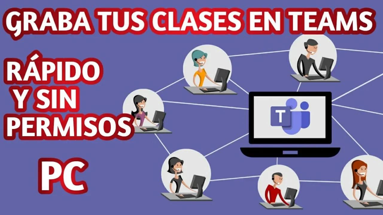 como GRABAR una CLASE en Teams SIN PERMISOS en el PC - Microsoft Teams como GRABAR una CLASE en Teams SIN PERMISOS en el PC - Microsoft Teams