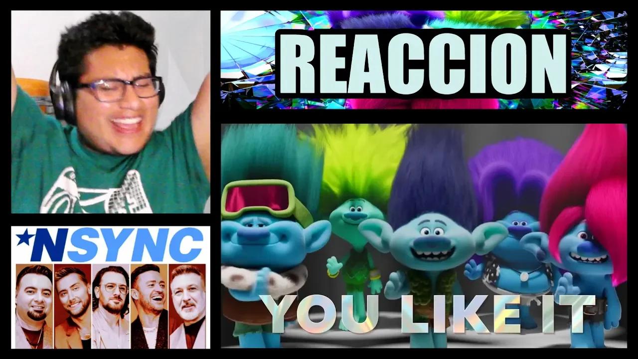 BETTER PLACE by NSYNC x TROLLS 3: BAND TOGETHER || LYRIC VIDEO - REACCIÓN