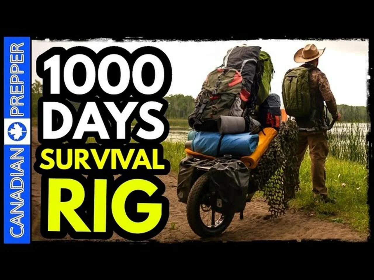 I Built a Survival Rig for 1000 Days With No Resupply