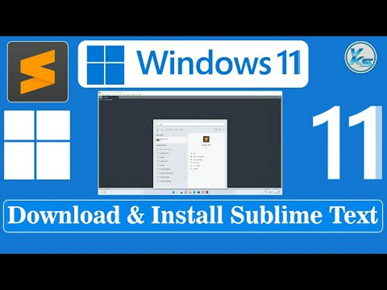 How To Download And Install Sublime Text On Windows 11