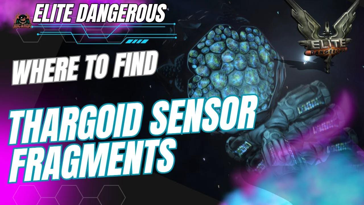 Thargoid Sensor Fragments and Sensors where to get them // Elite Dangerous