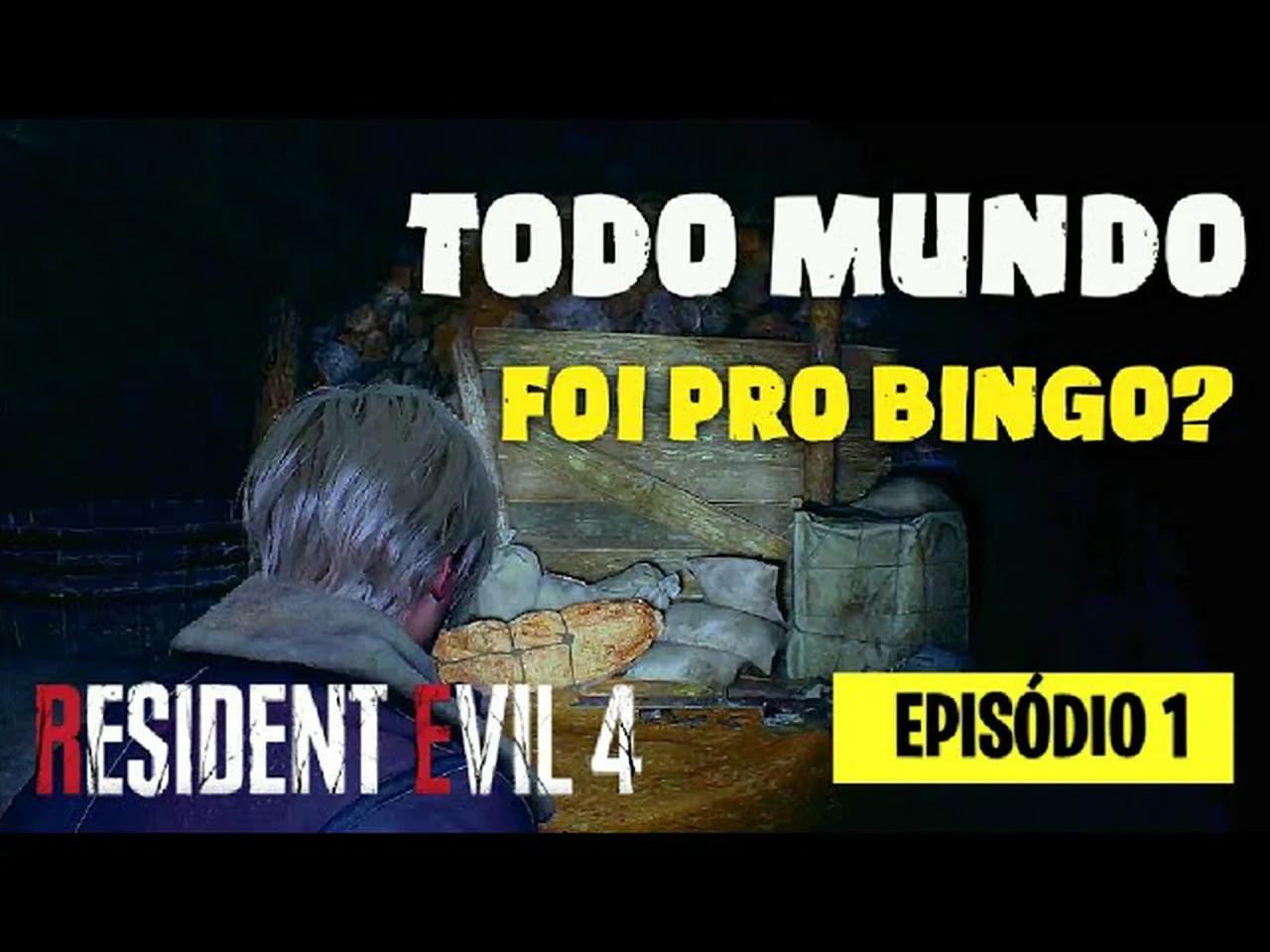 RESIDENT EVIL 4 REMAKE: EPISODIO 1| TODO MUNDO FOI PRO BINGO ...