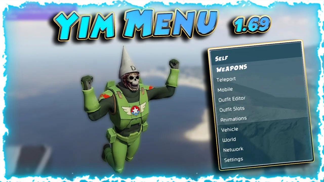 Yim Menu Free Menu 1.69 Updated - GTA 5 Online 1.69