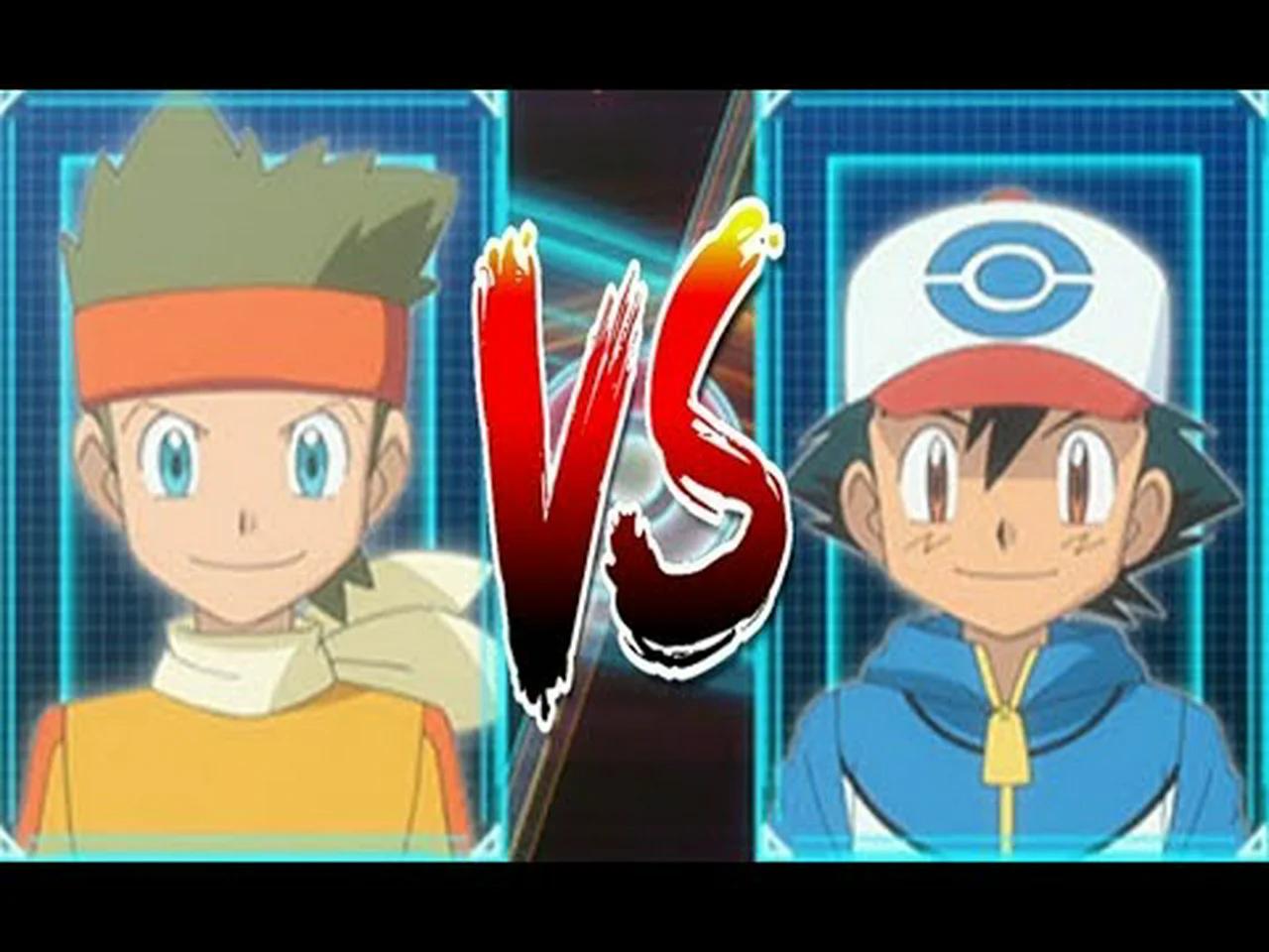 Ash vs Cameron Pelea Completa Español Latino Liga Unova