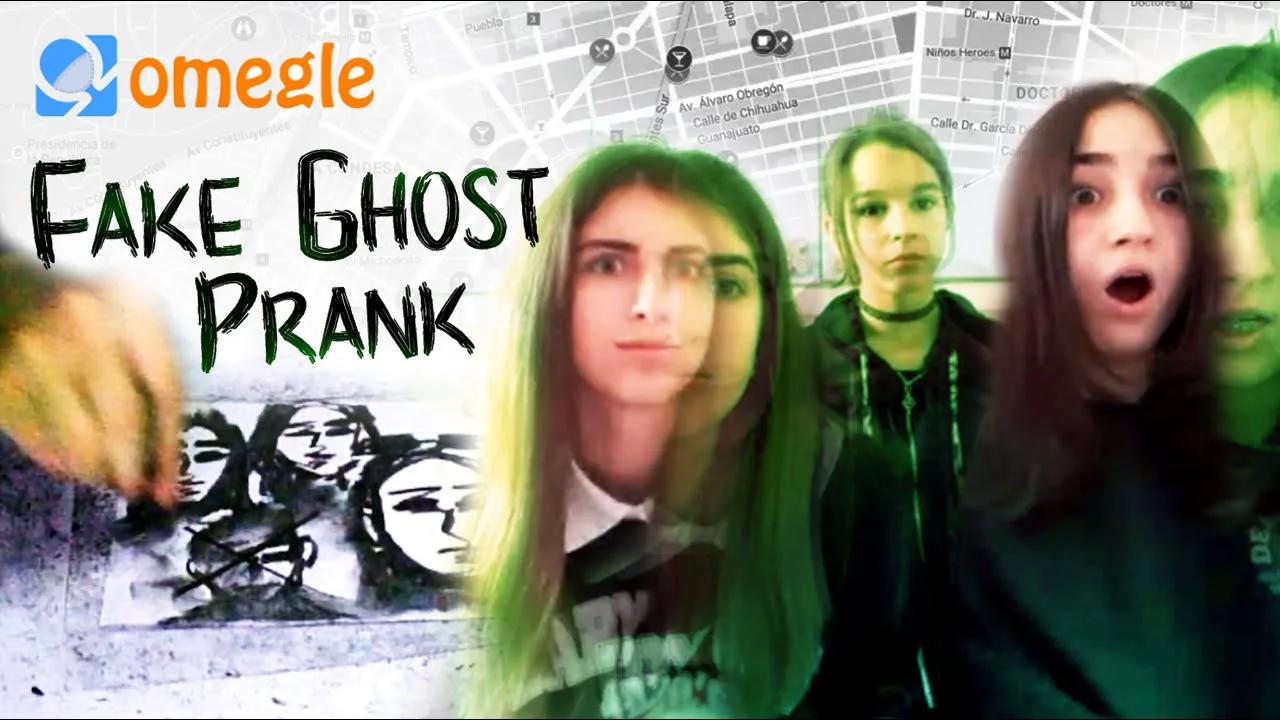 Fake Ghost Drawing with IP Address Prank on Omegle!