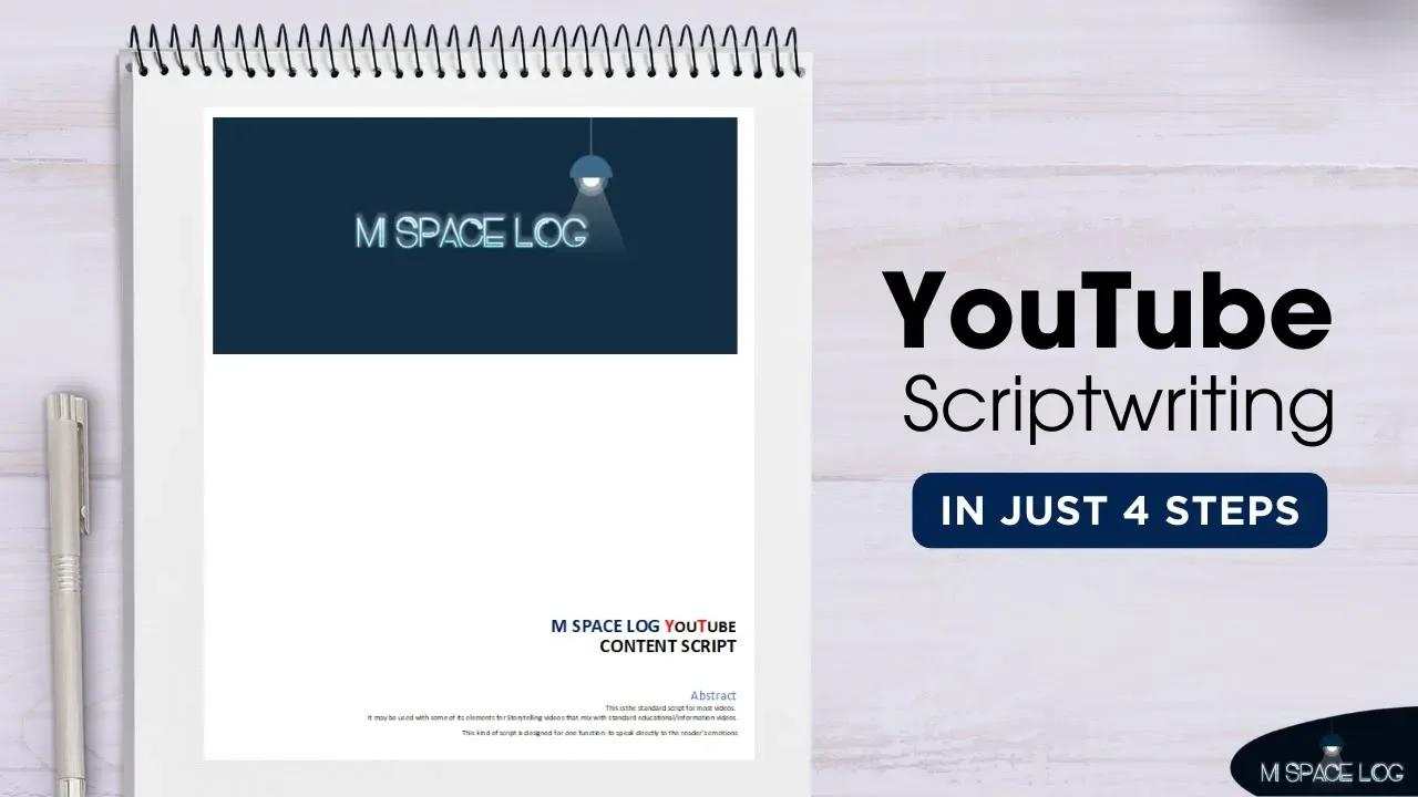 EASY YouTube scriptwriting: Newbie's safe guide to success!