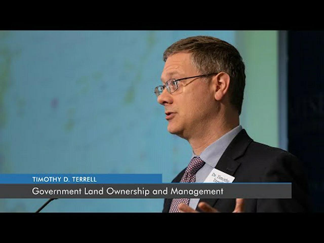 Government Land Ownership and Management | Timothy D. Terrell