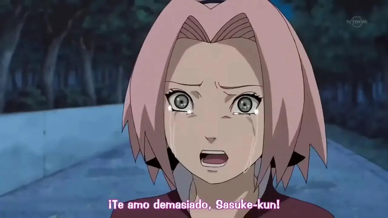 Sakura Está Embarazada Y Le Dice A Sasuke Naruto Shippuden