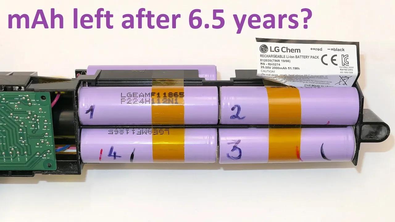LG Chem battery pack degradation test