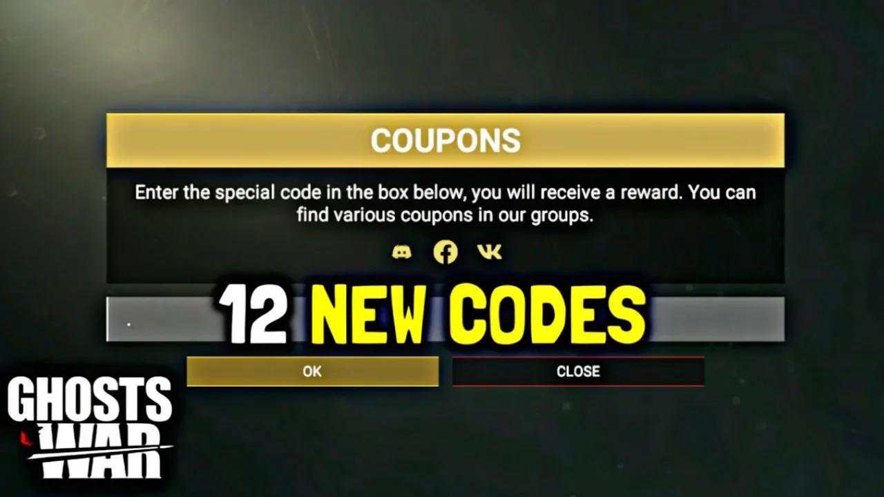 12 NEW CODES - Ghosts of War Coupon Codes | Christmas Update 🔥