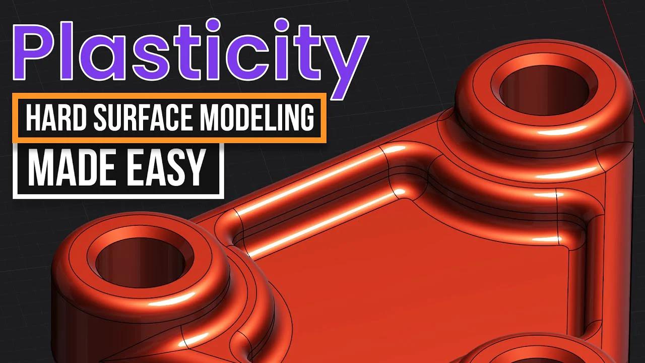 Beginner Hard Surface Modeling In Plasticity 3D
