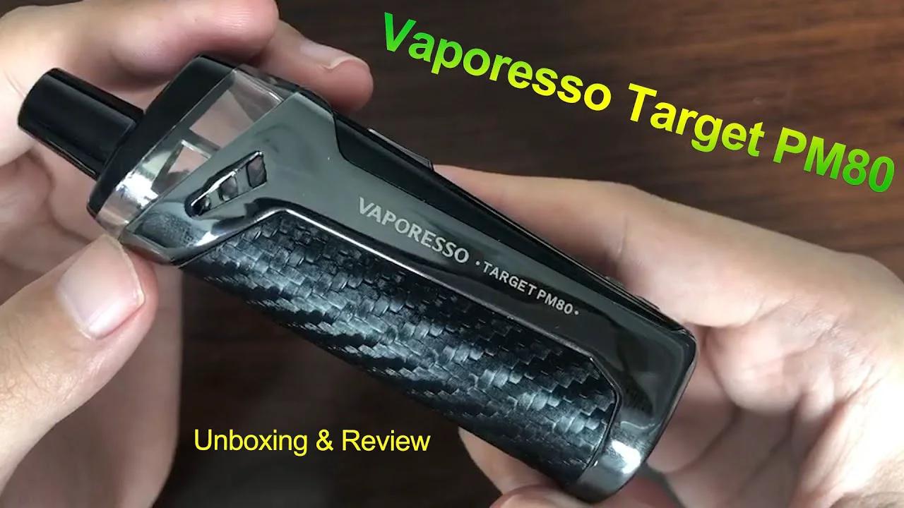 Vaporesso Target PM80 Pod Kit Unboxing! (Vapesourcing Review)