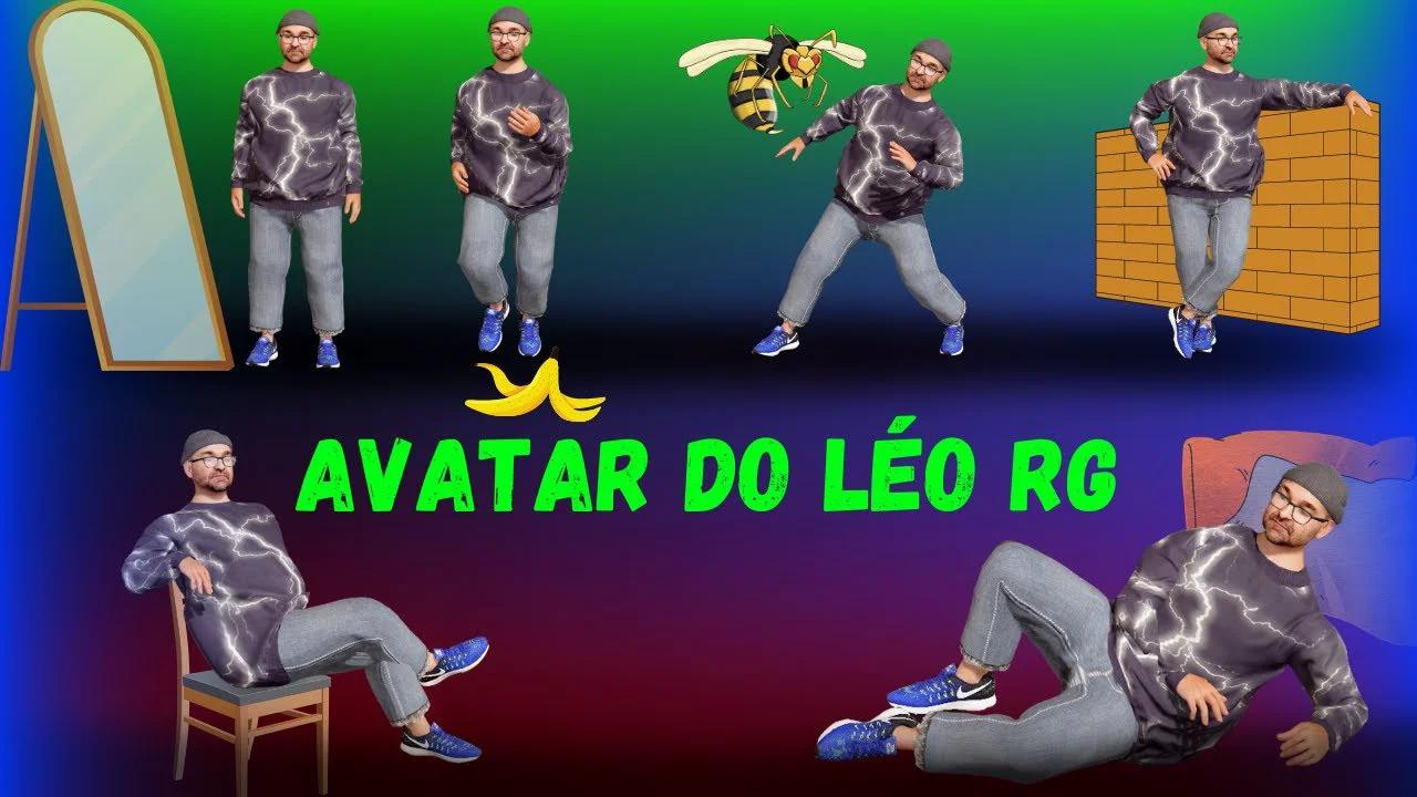 😍😮🤓🤣 CRIANDO UM QUADRO COM AS MINHAS IMAGENS DE AVATAR DO LÉO RG NO ...