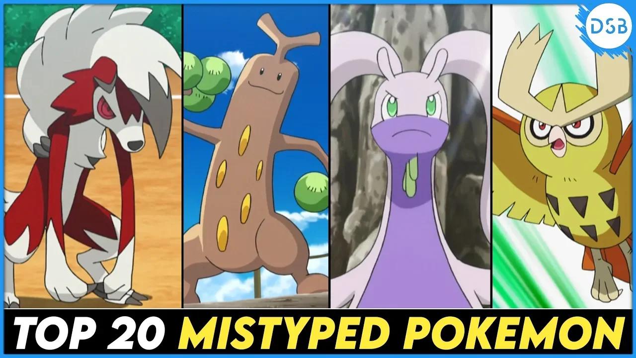 20 Pokemon Typings That Make No Sense Top 20 Mistyped Pokemon In Hindi