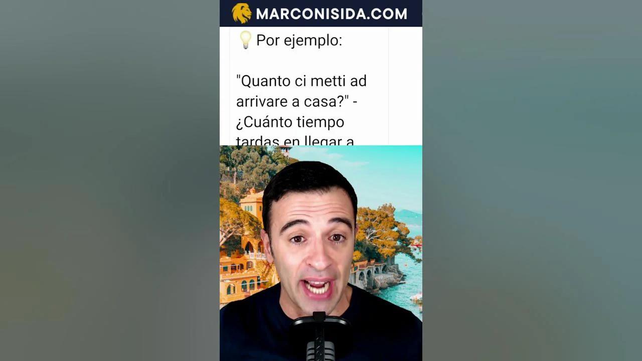 🇮🇹 ¿Qué Significa "Quanto Ci Metti" en Italiano? Aprende con 3 Ejemplos ...