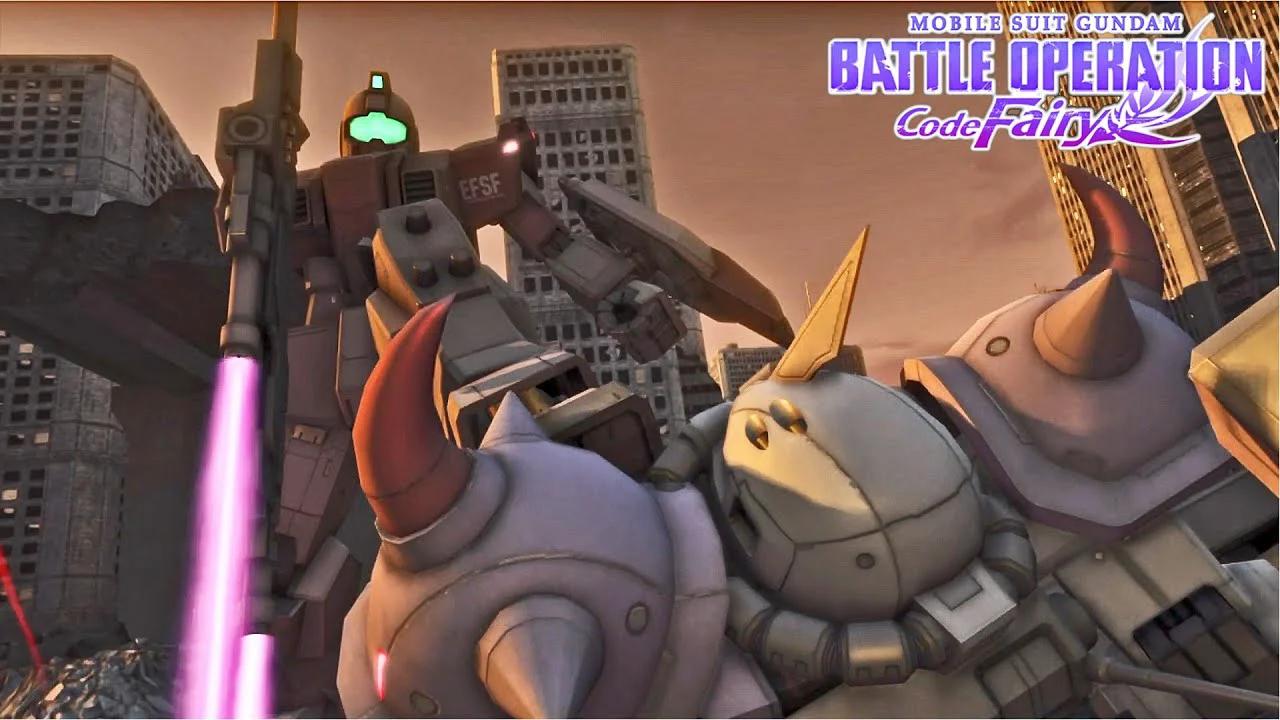 Trapping The Federation Forces! Mobile Suit Gundam Battle Operation ...