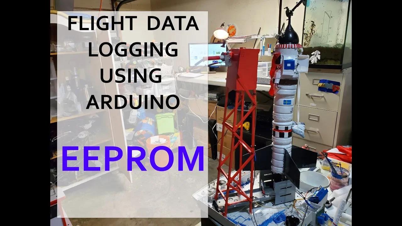 Rocket Flight Data Logging with Arduino EEPROM
