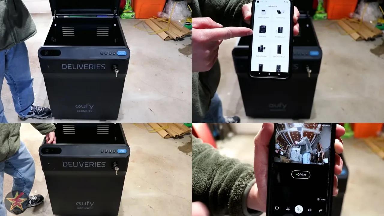 How to setup Eufy SmartDrop - Smart Delivery Box