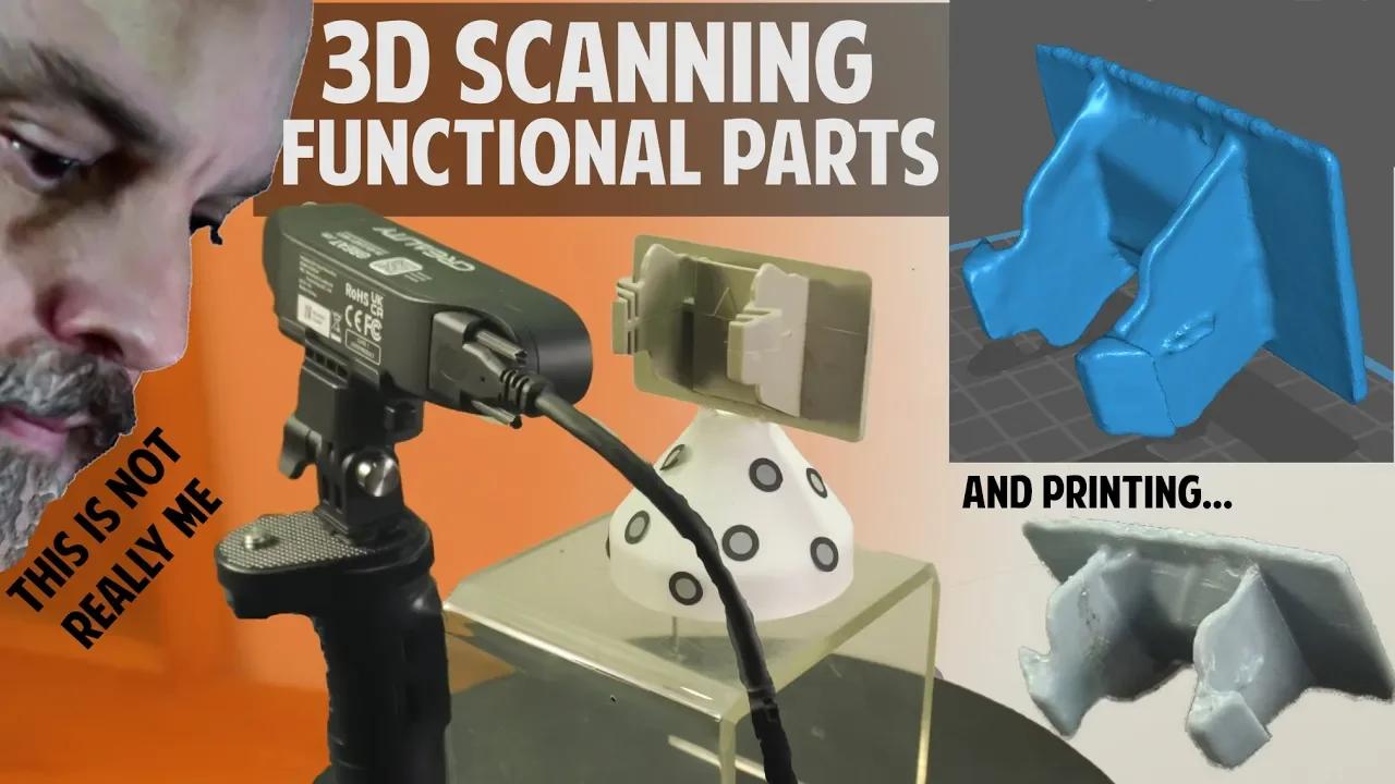 Functional parts from a 3D scanner? - Creality Ferret Pro 3D