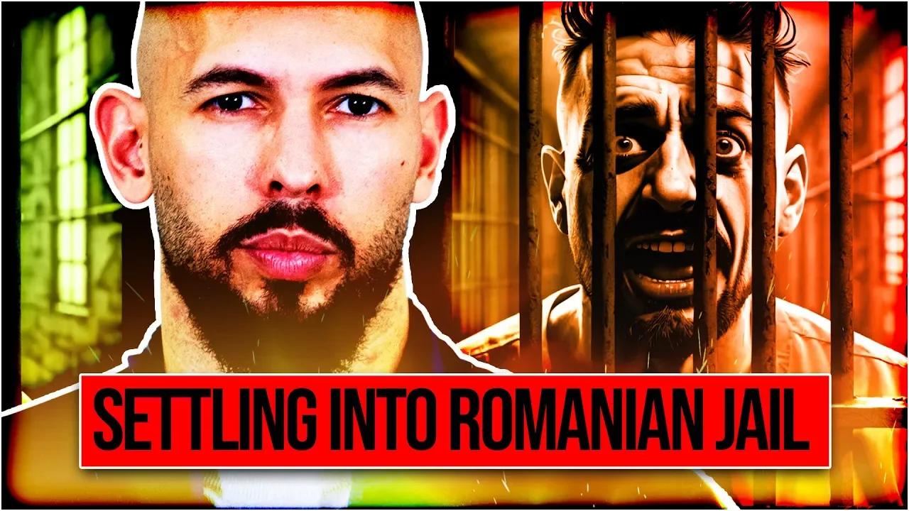 Andrew Tate Settling into Romanian Jail Full podcast: https://www ...