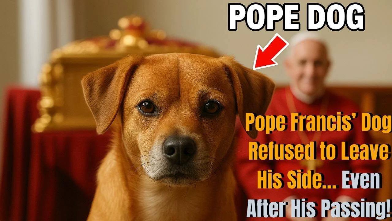 Pope Francis’ Dog Refused to Leave His Side… Even After His Passing