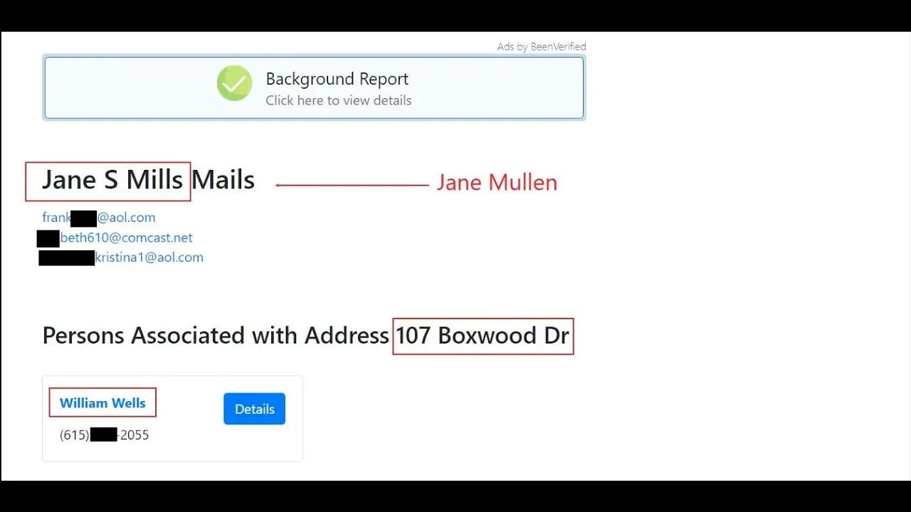 Who Is William Wells? Tim Mullen Alias Jim Goad Lives Mins From Summer ...