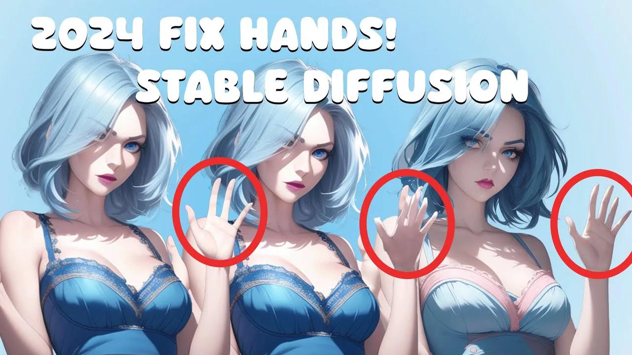 Ultimate way to Fix Hands | ComfyUI | Stable Diffusion 2024