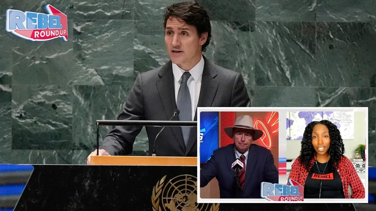 Trudeau blathers to sparse crowd at UN Summit of the Future