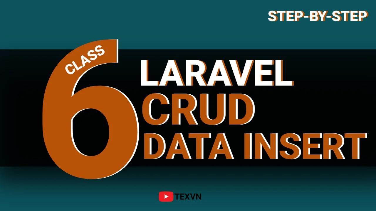 CRUD - Insert Data In Database | Laravel 9 Tutorial Class 6 in اردو/हिन्दी CRUD - Insert Data In Database | Laravel 9 Tutorial Class 6 in اردو/हिन्दी