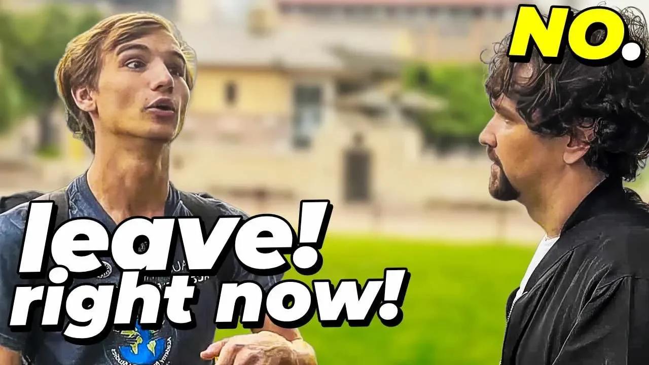 Leftist Hasan Fans Confront Destiny On Campus