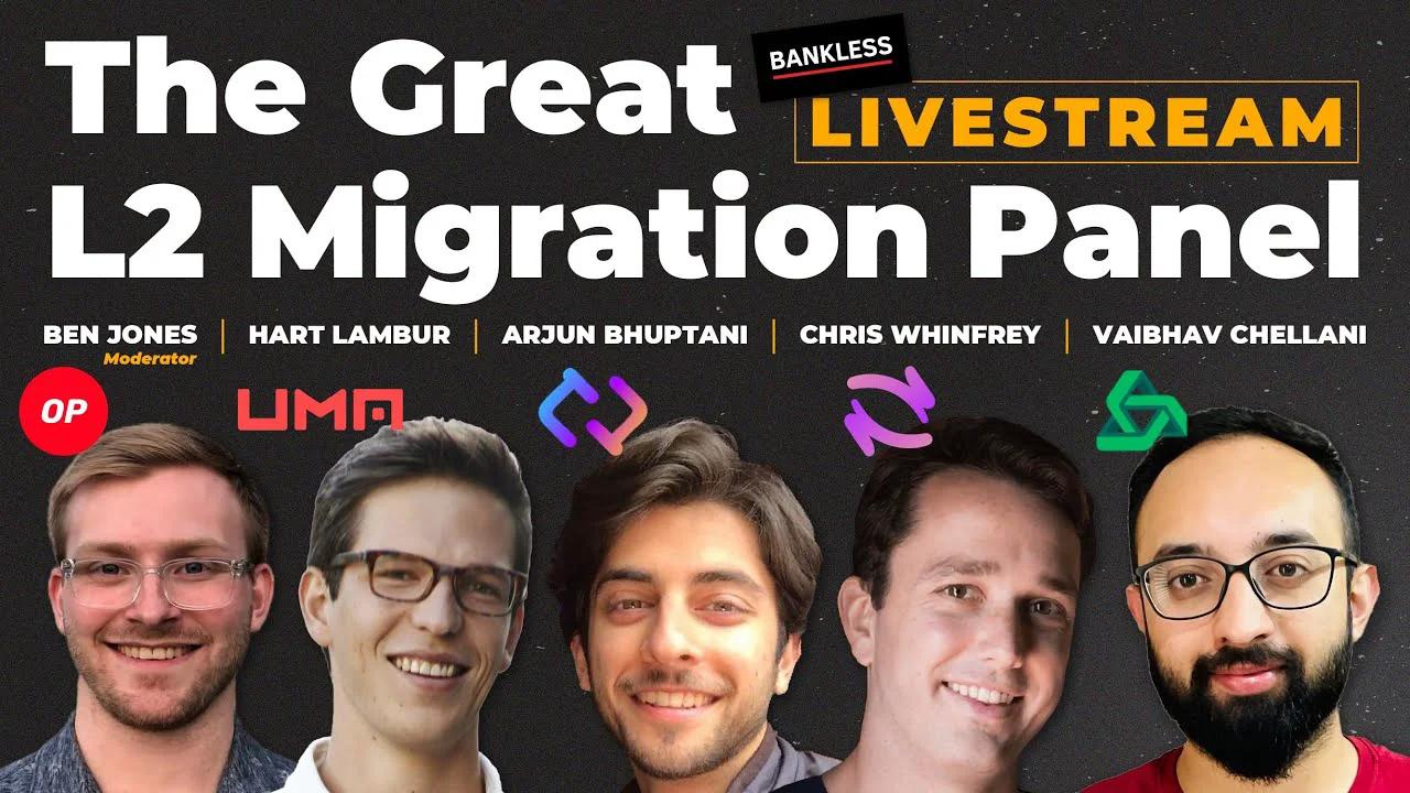 The Great L2 Migration | Cross-Chain L2 Panel