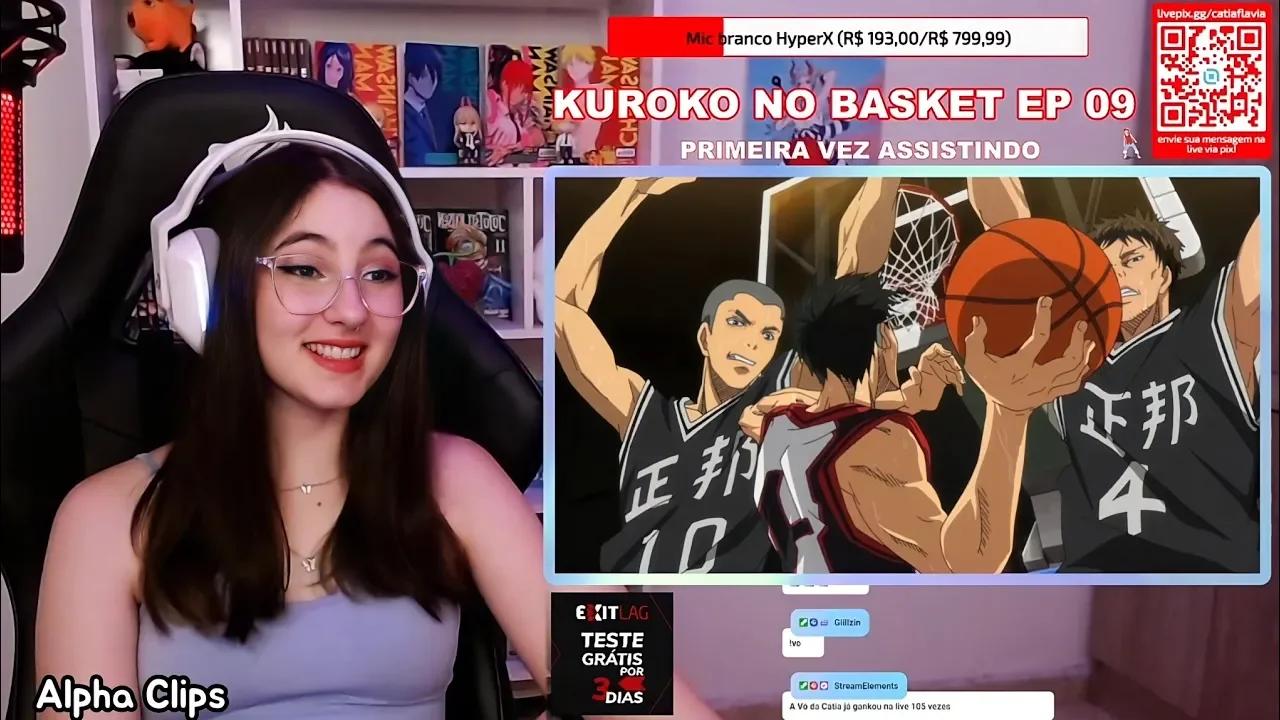 Catia Flavia - VETERANOS | Kuroko No Basket | Ep 9 ( 1° Temp ) ( React )