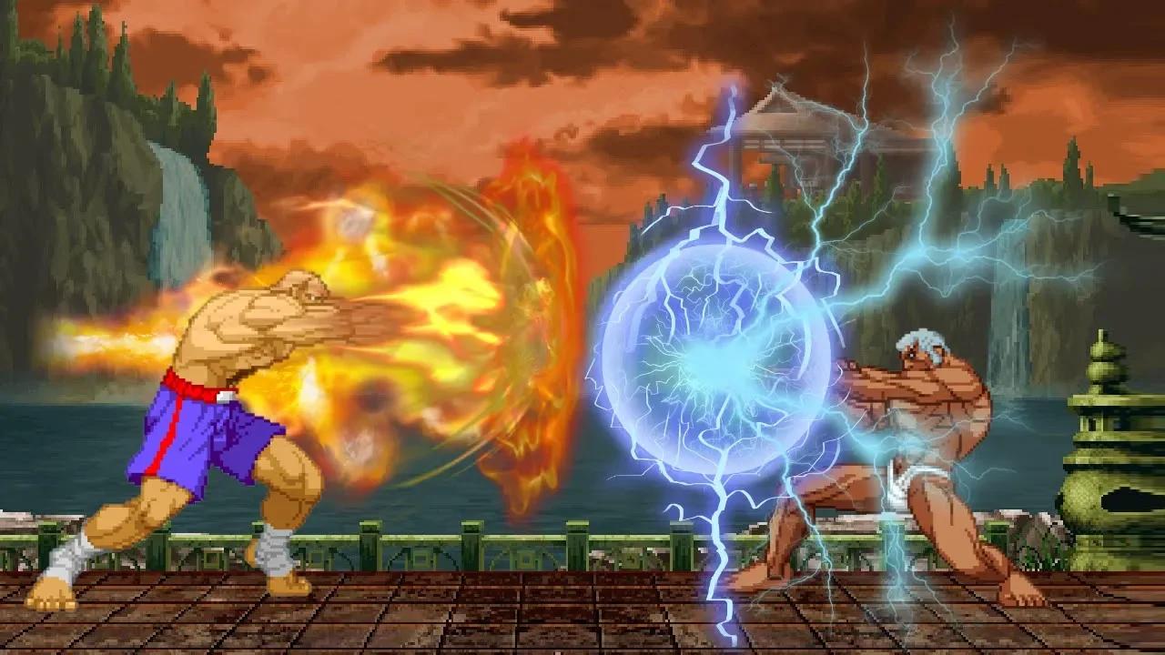 Sagat Vs Urien - Street Fighter Epic Battle - CVS3/PotS Style MUGEN